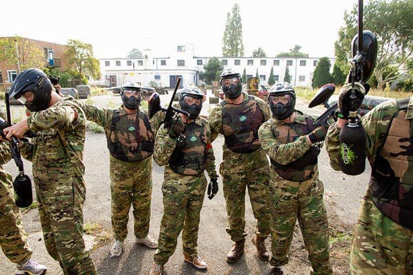 Day out at Campaign Paintball