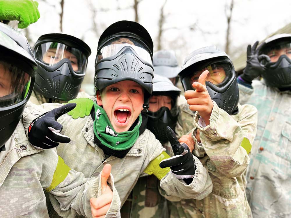 Paintball Party for Kids - Campaign Paintball & Laser Park