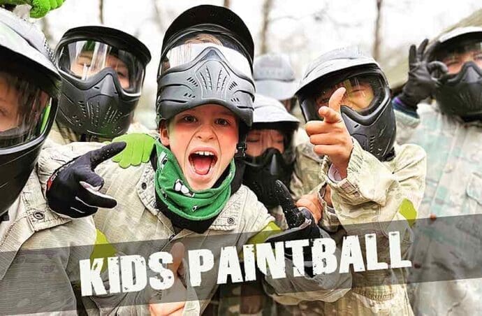 Paintball & Laser Tag Parties in Surrey 30 minutes from London