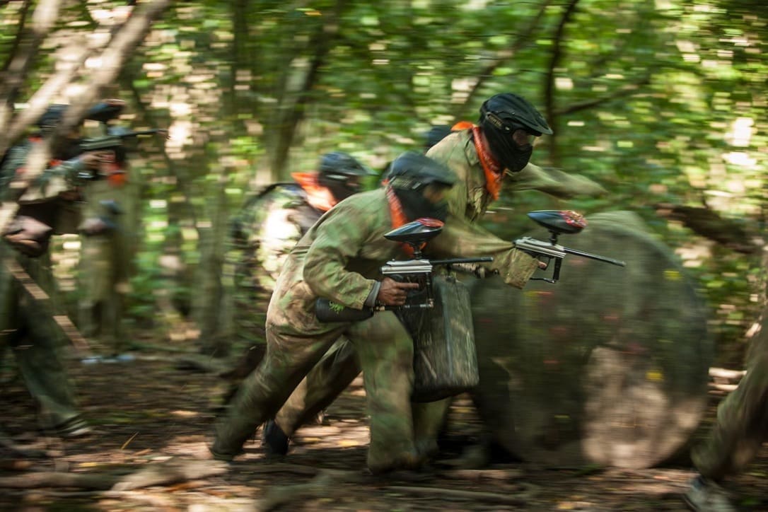 Day out at Campaign Paintball