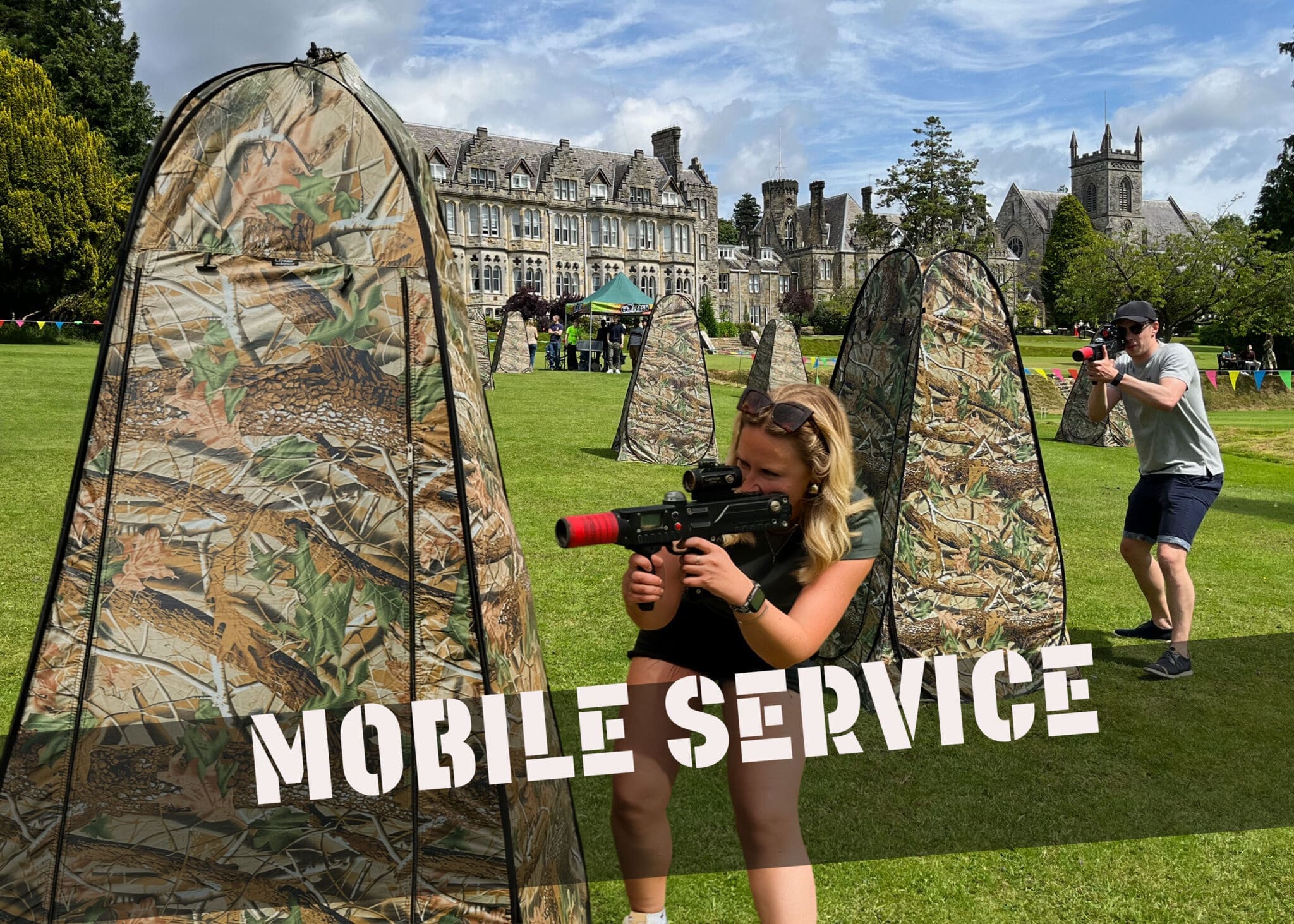 Paintball & Laser Tag Parties in Surrey 30 minutes from London