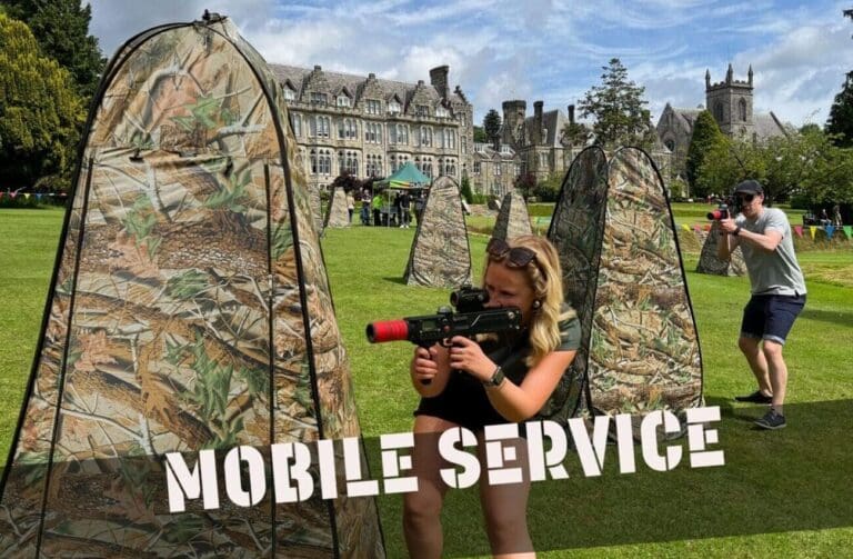 Paintball & Laser Tag Parties in Surrey 30 minutes from London